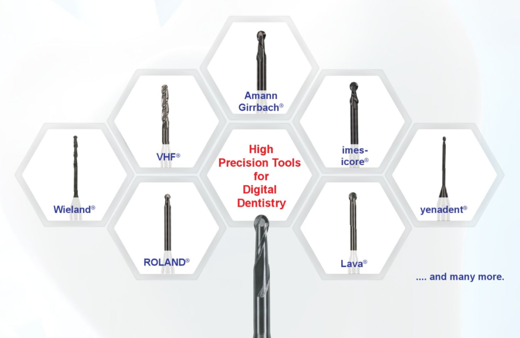 High Precision Tools - Digital Dentistry | Carbide Related Technologies